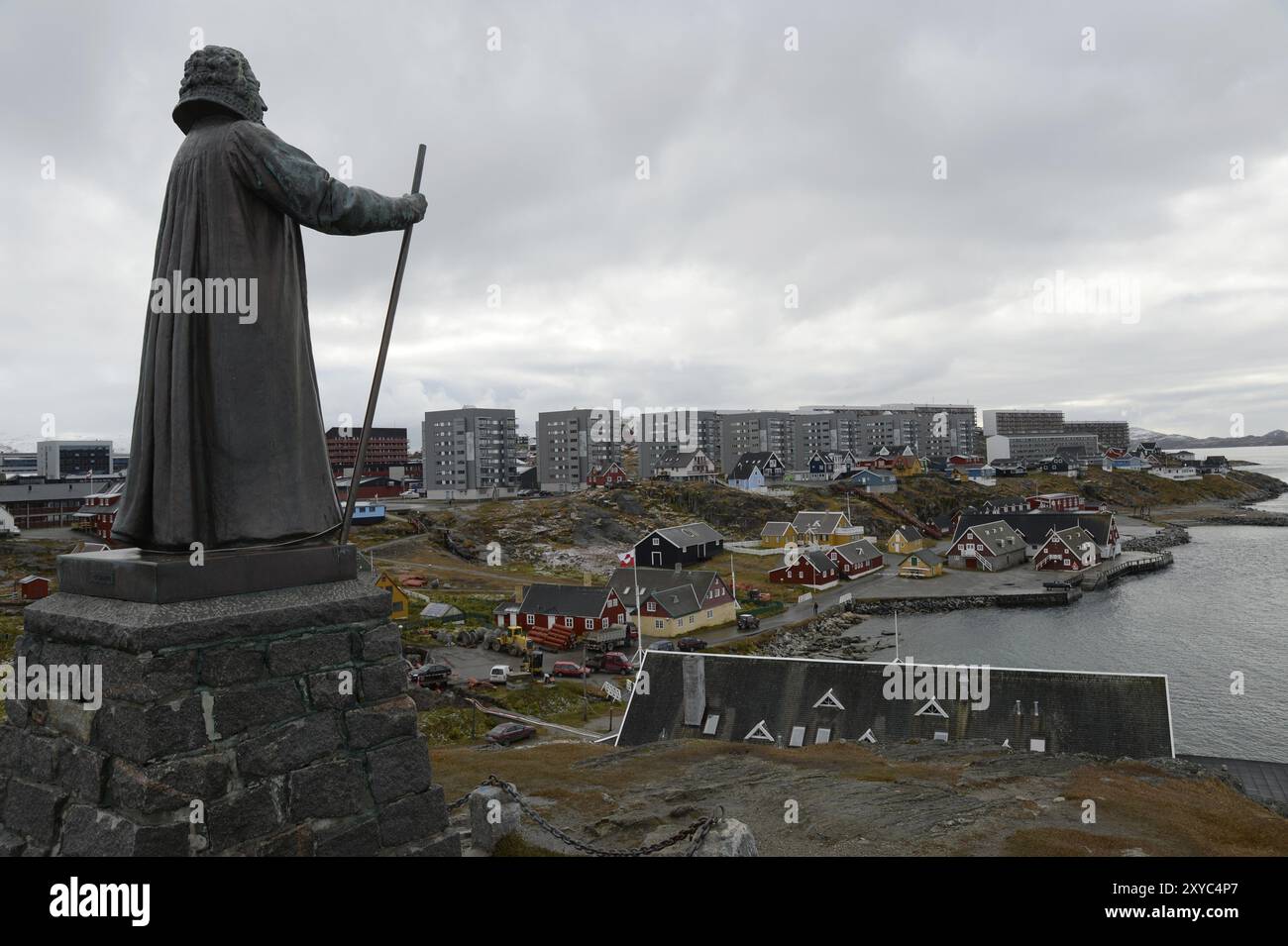 Nuuk greenland monument Banque de photographies et d’images à haute ...