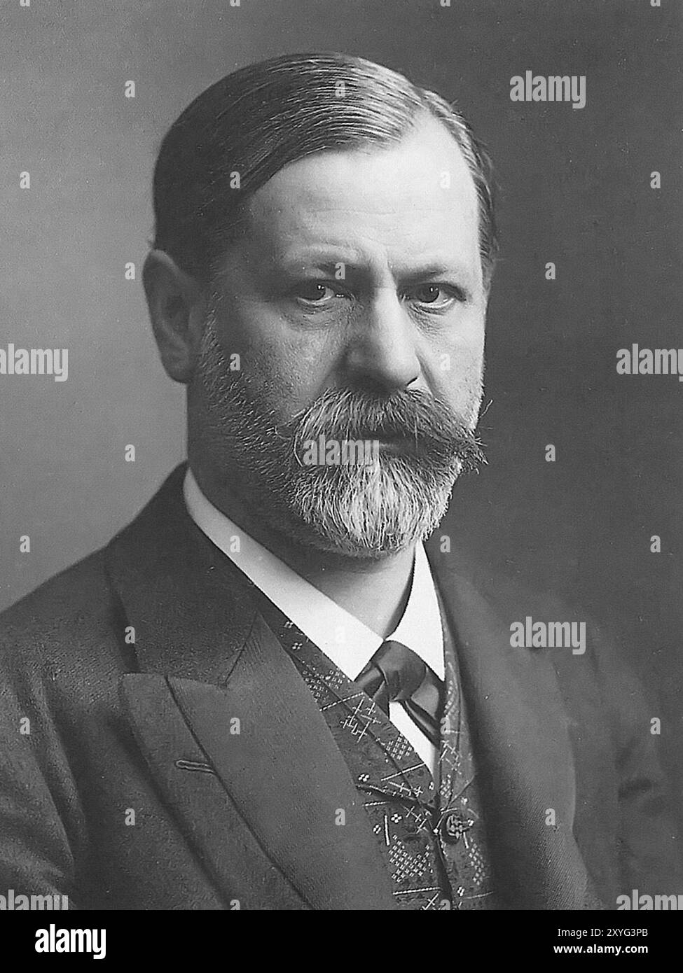 Freud sigmund portrait Banque d'images noir et blanc - Alamy
