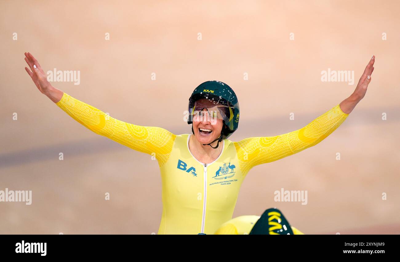 L'australienne Jessica Gallagher et la pilote Caitlin Ward (non ...