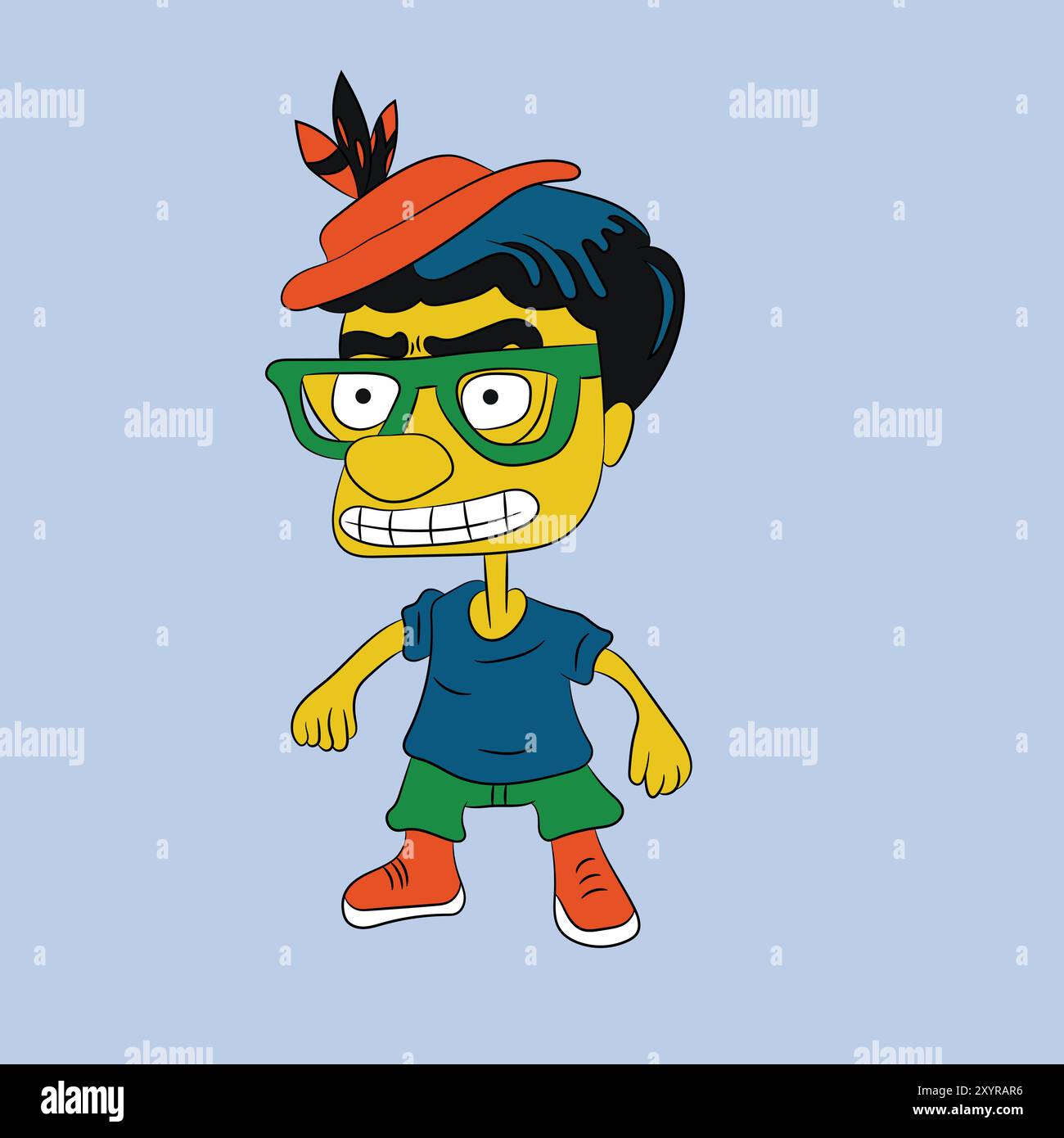 Emotions sentiments reaction Banque d'images vectorielles - Alamy