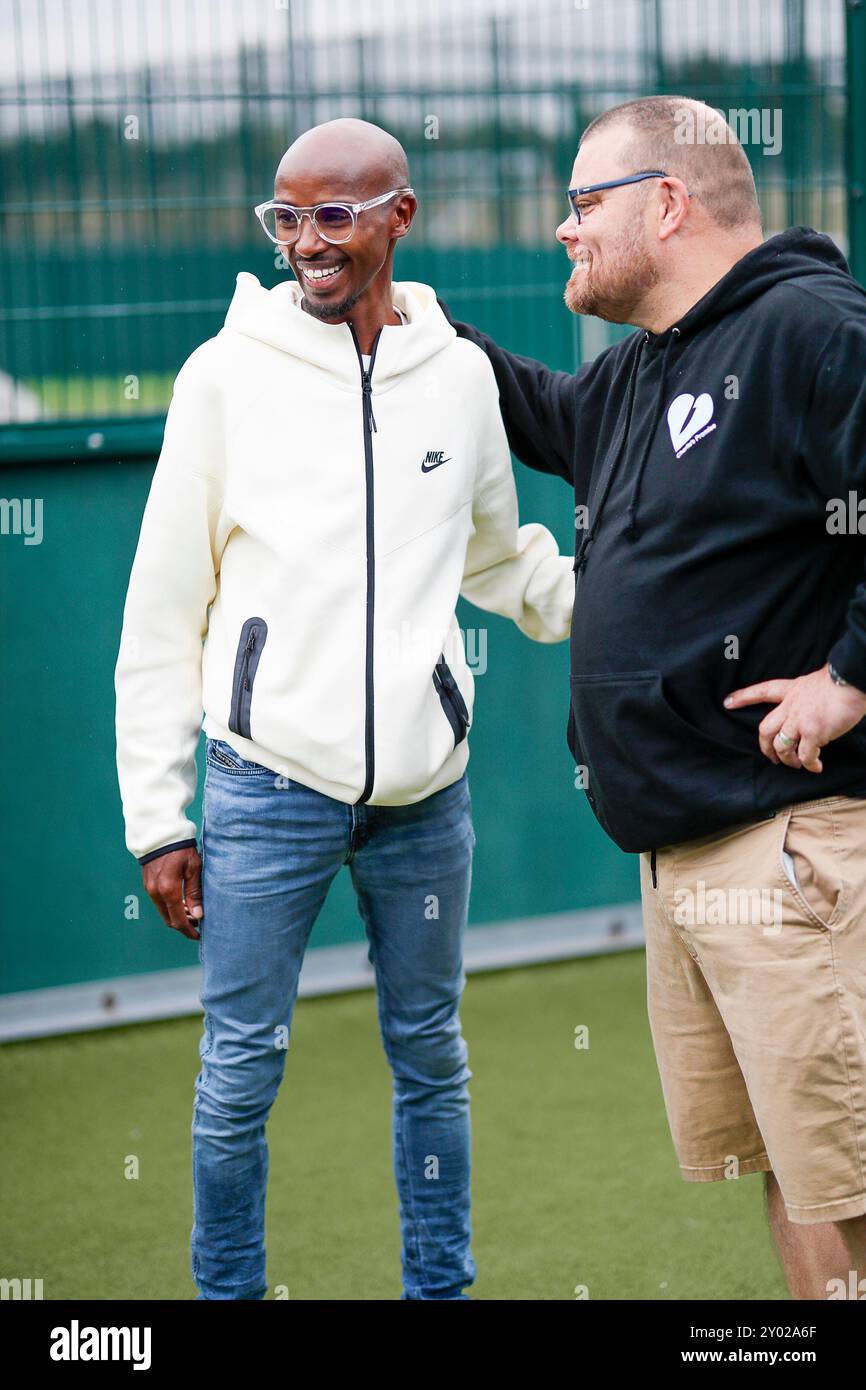 Nallhead Road, Feltham. 31 août 2024. Un tournoi commémoratif de ...