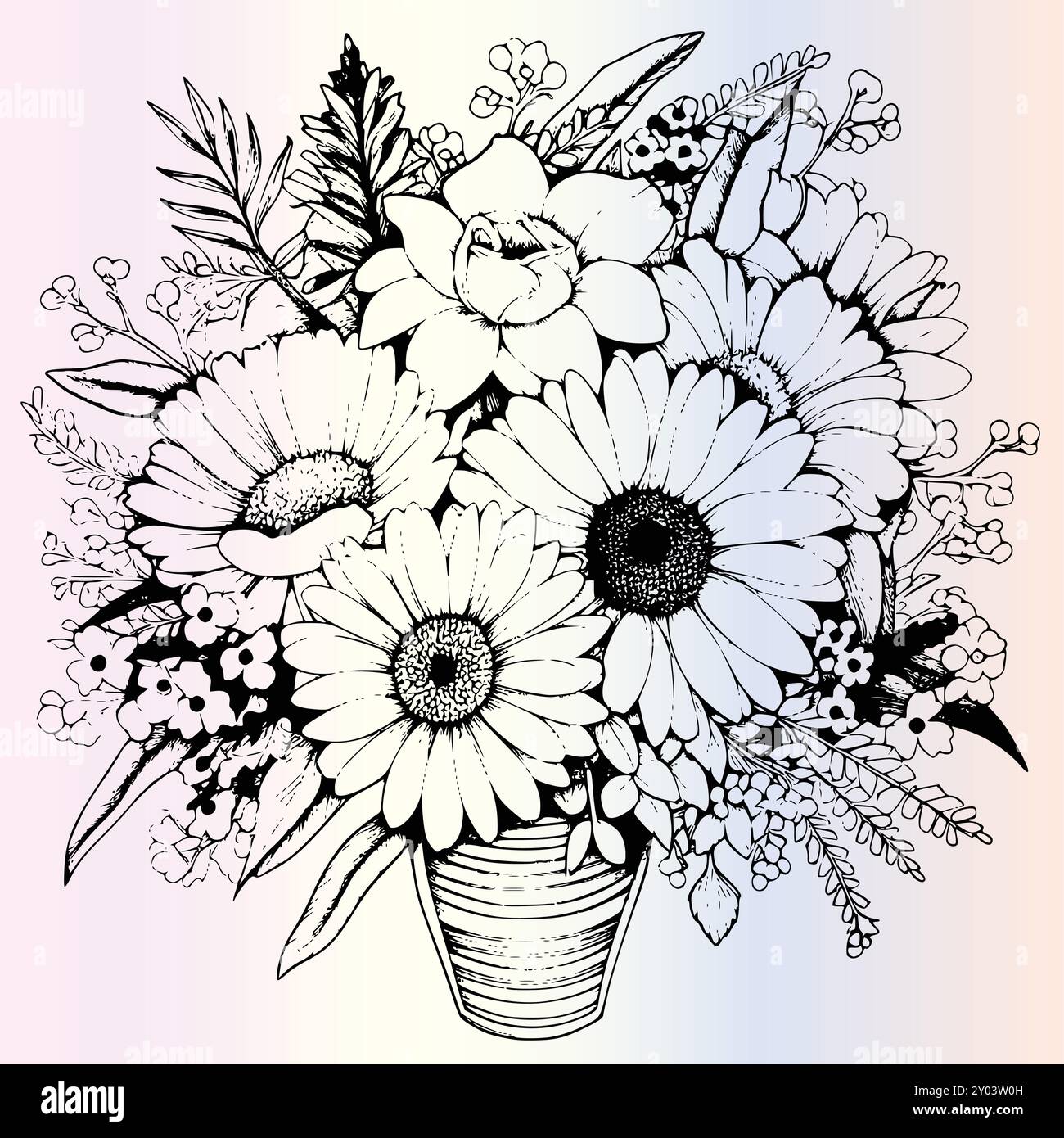 Pages de coloriage pour enfants pages de dessin Image Vectorielle Stock ...