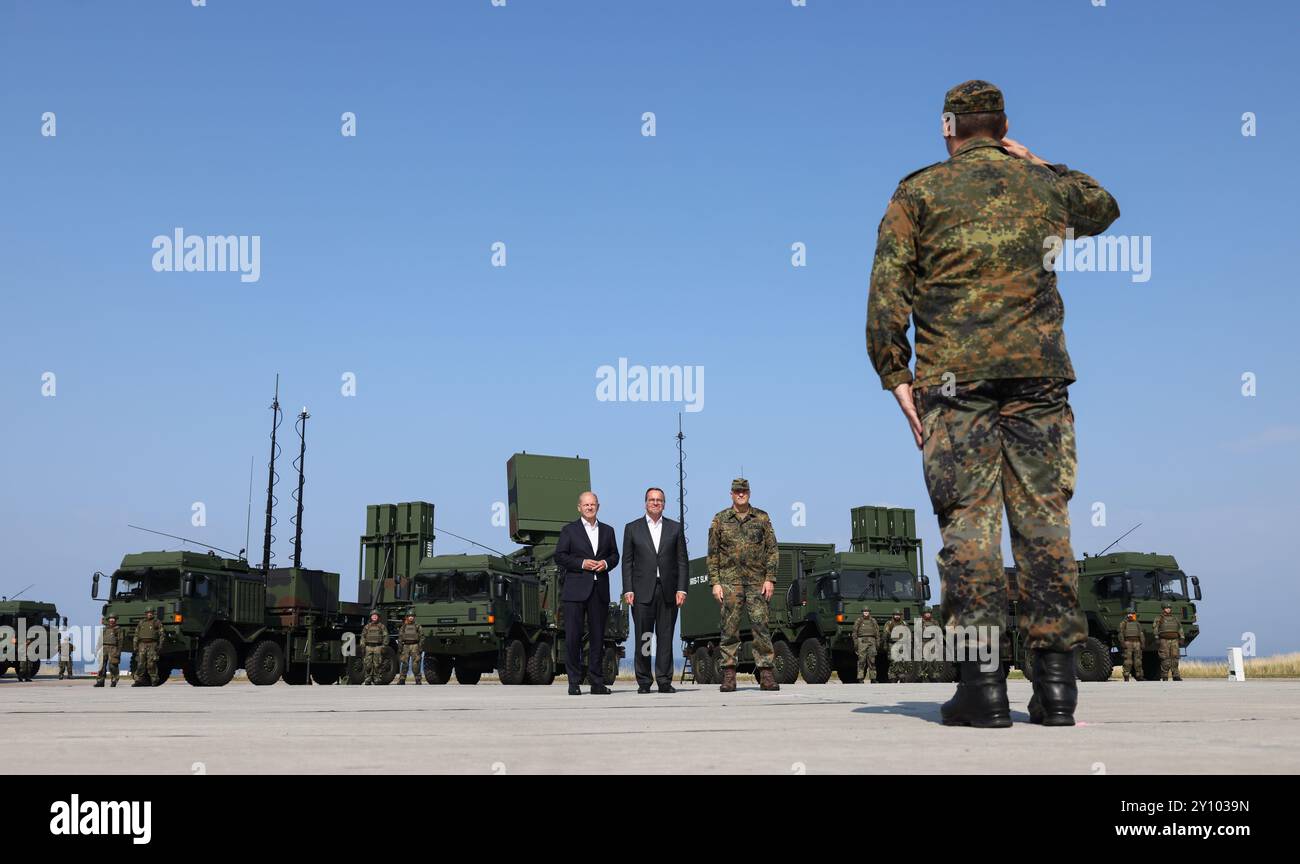 04 septembre 2024, Schleswig-Holstein, Todendorf : Daniel Reif (R ...