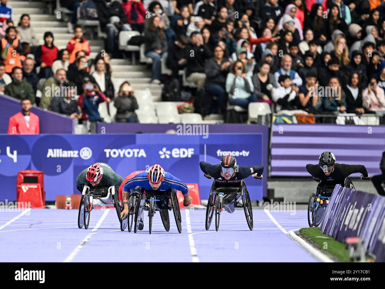 Nathan Maguire, de Grande-Bretagne, en compétition dans la première ...