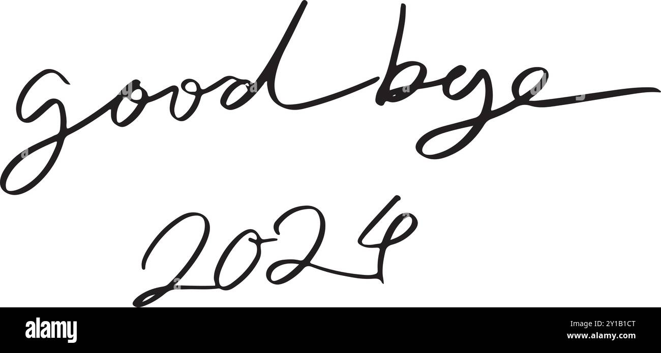 au revoir 2024 début 2025 fin 2024 début 2025 stratégie calligraphie ...