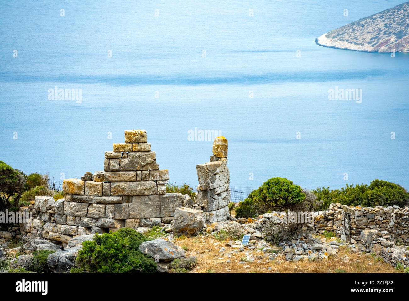 Ancient greek tower Banque de photographies et d’images à haute ...