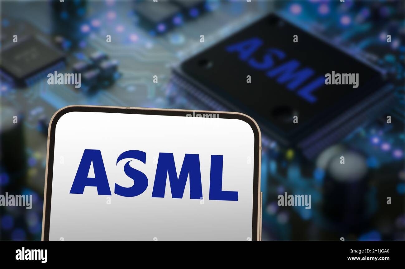 ASML - Advanced Semiconductor Materials Lithography Company Photo Stock ...