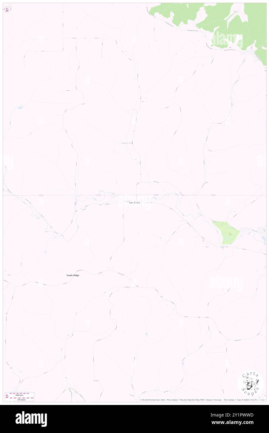 Pine Creek, Comté de Houston, US, États-Unis, Minnesota, n 43 50' 42 ...