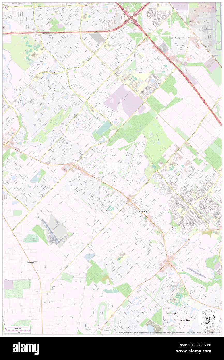 Melody Estates, Comté de Galveston, US, États-Unis, Texas, n 29 32' 47 ...