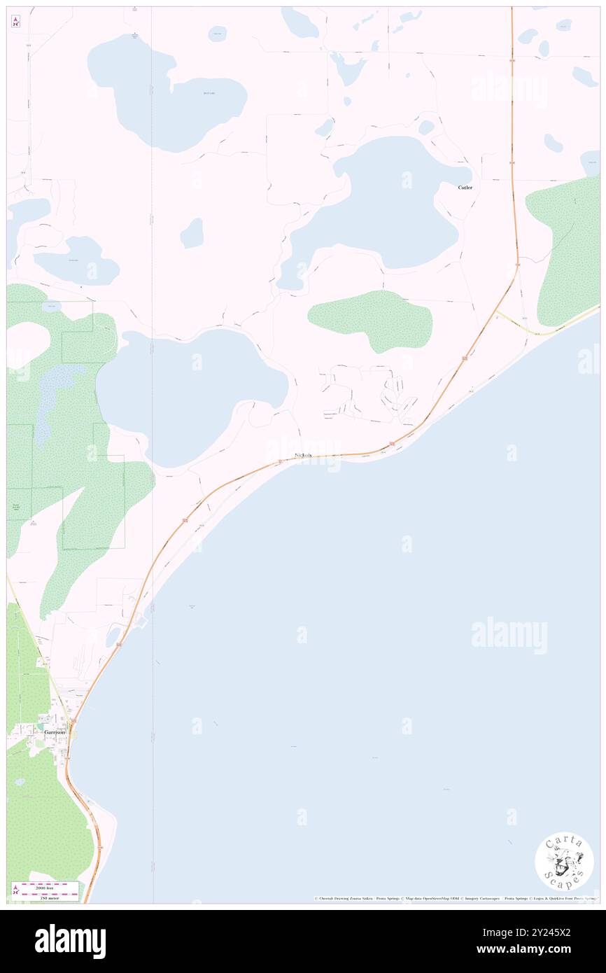 Nichols, Comté d'Aitkin, US, États-Unis, Minnesota, n 46 19' 36'', S 93 ...