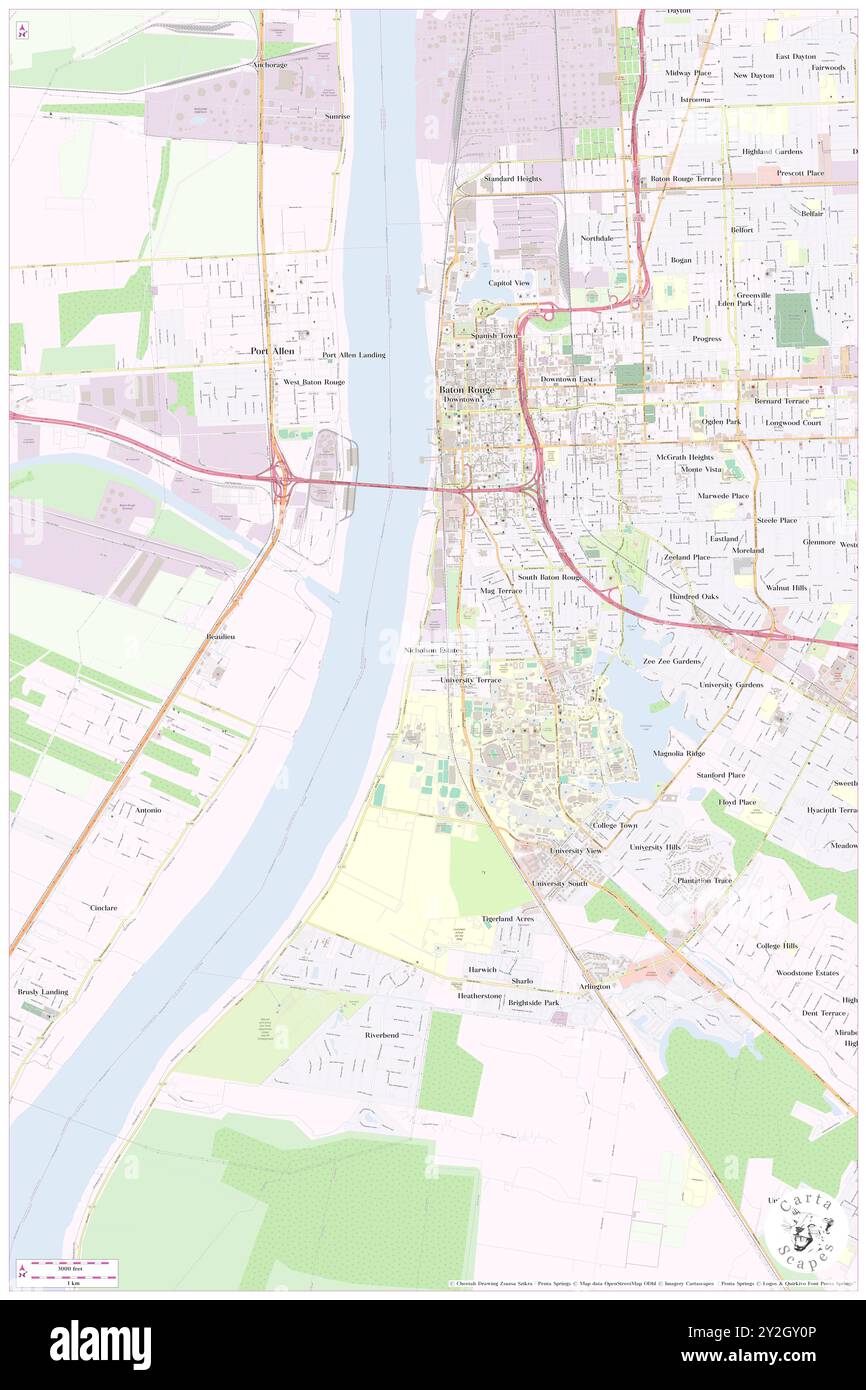 Nicholson Estates, East Baton Rouge Parish, US, United States ...