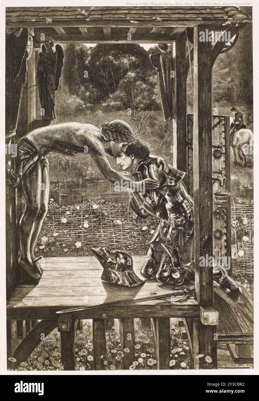 Edward burne jones knight Banque de photographies et d’images à haute ...