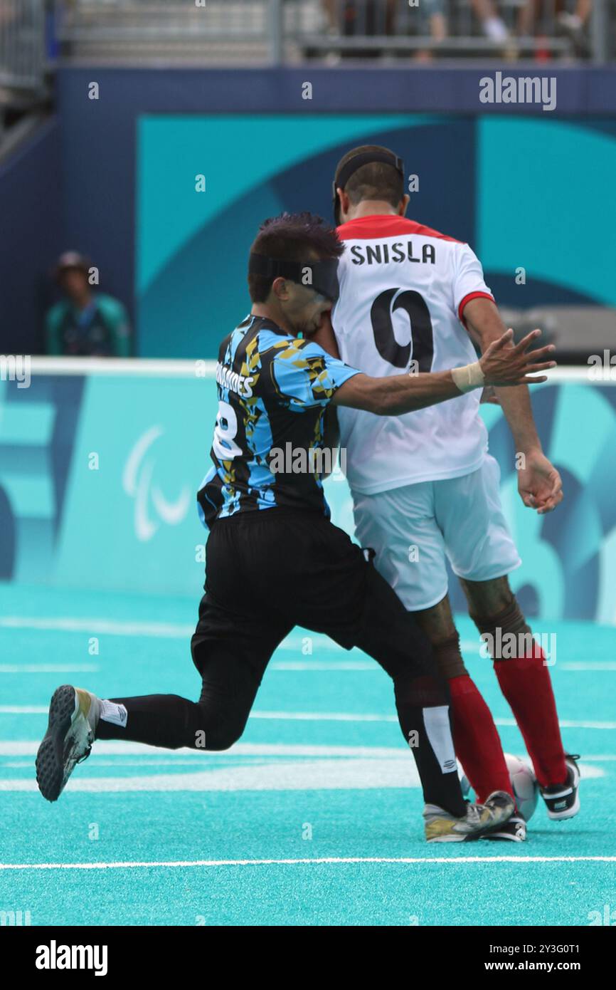 Cécifoot jeux paralympiques paris 2024 Banque de photographies et d ...