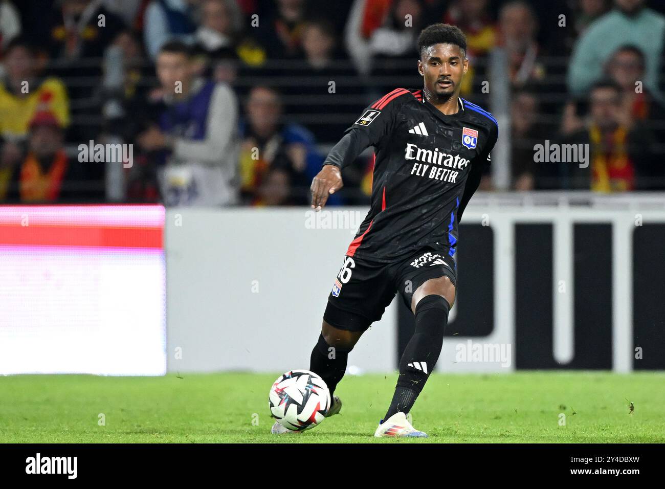 LENS - Abner Vinicius de l'Olympique Lyonnais lors du match de Ligue 1 ...