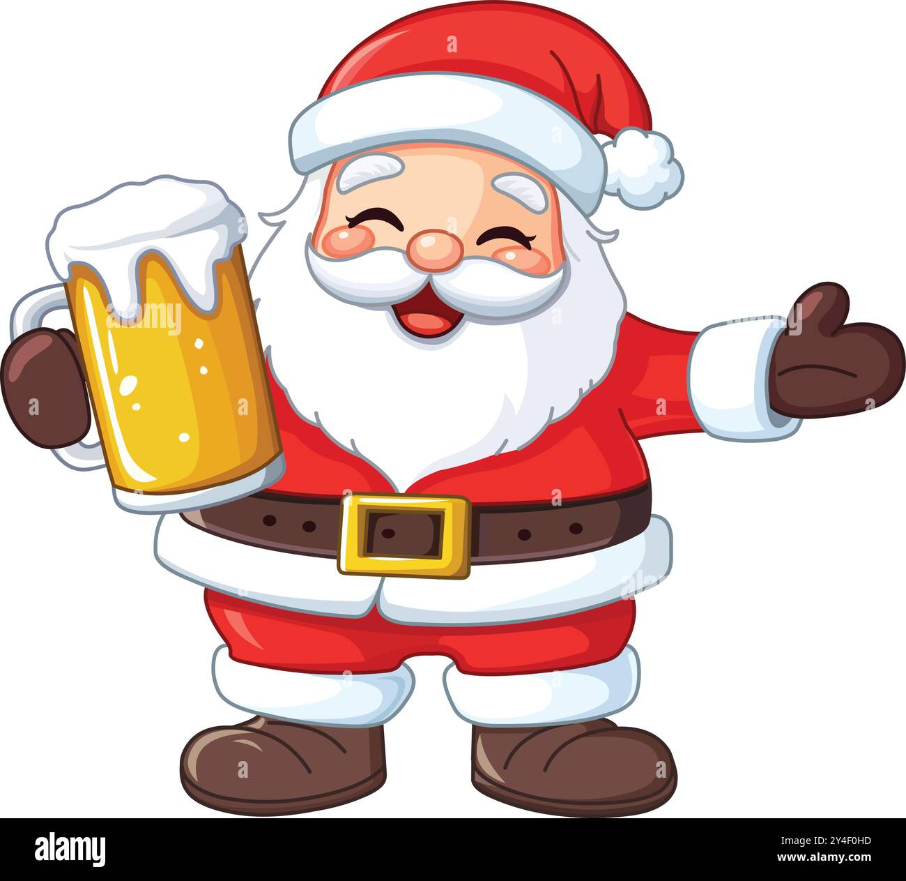 Bière de noël Banque d'images vectorielles - Alamy