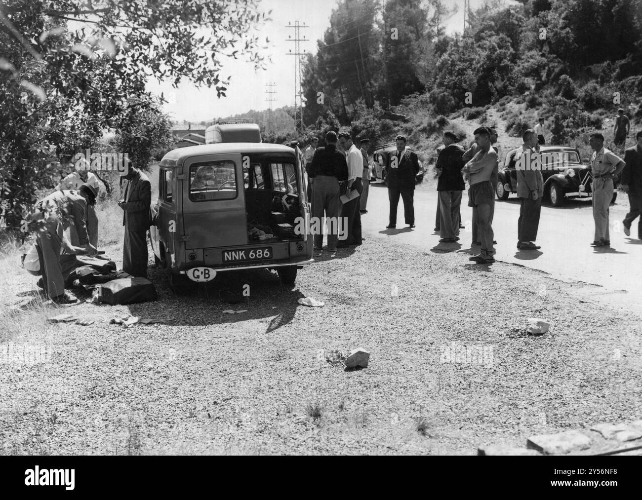 The Hillman estate car of Sir Jack Drummond, British dietician who was ...