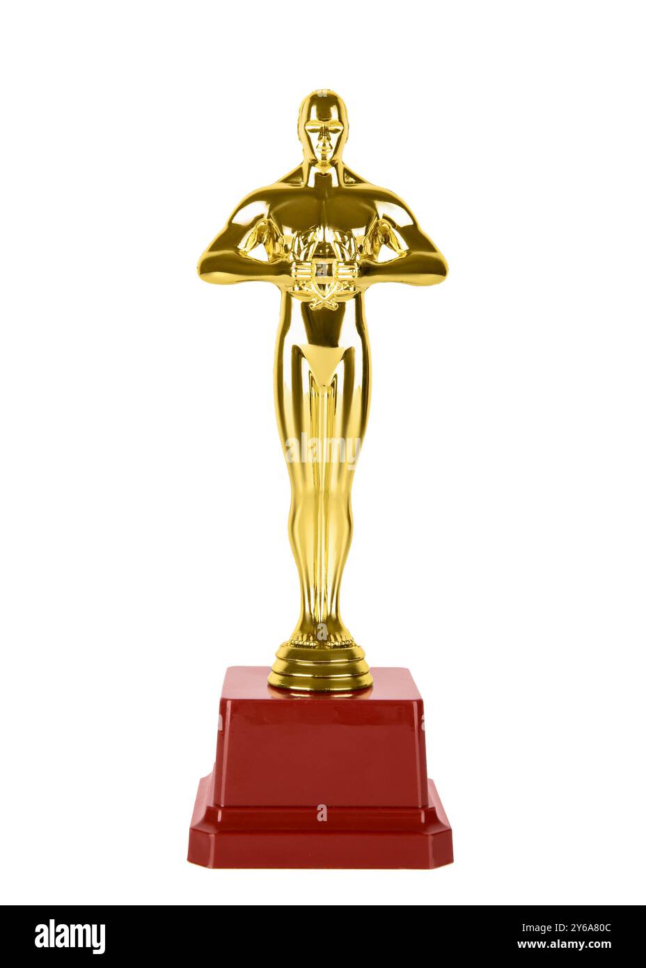 Statuette oscars fond blanc Banque de photographies et d’images à haute ...