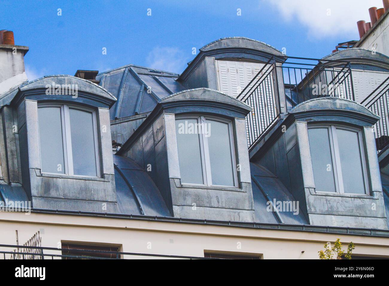 France paris toits de paris Banque de photographies et d’images à haute ...