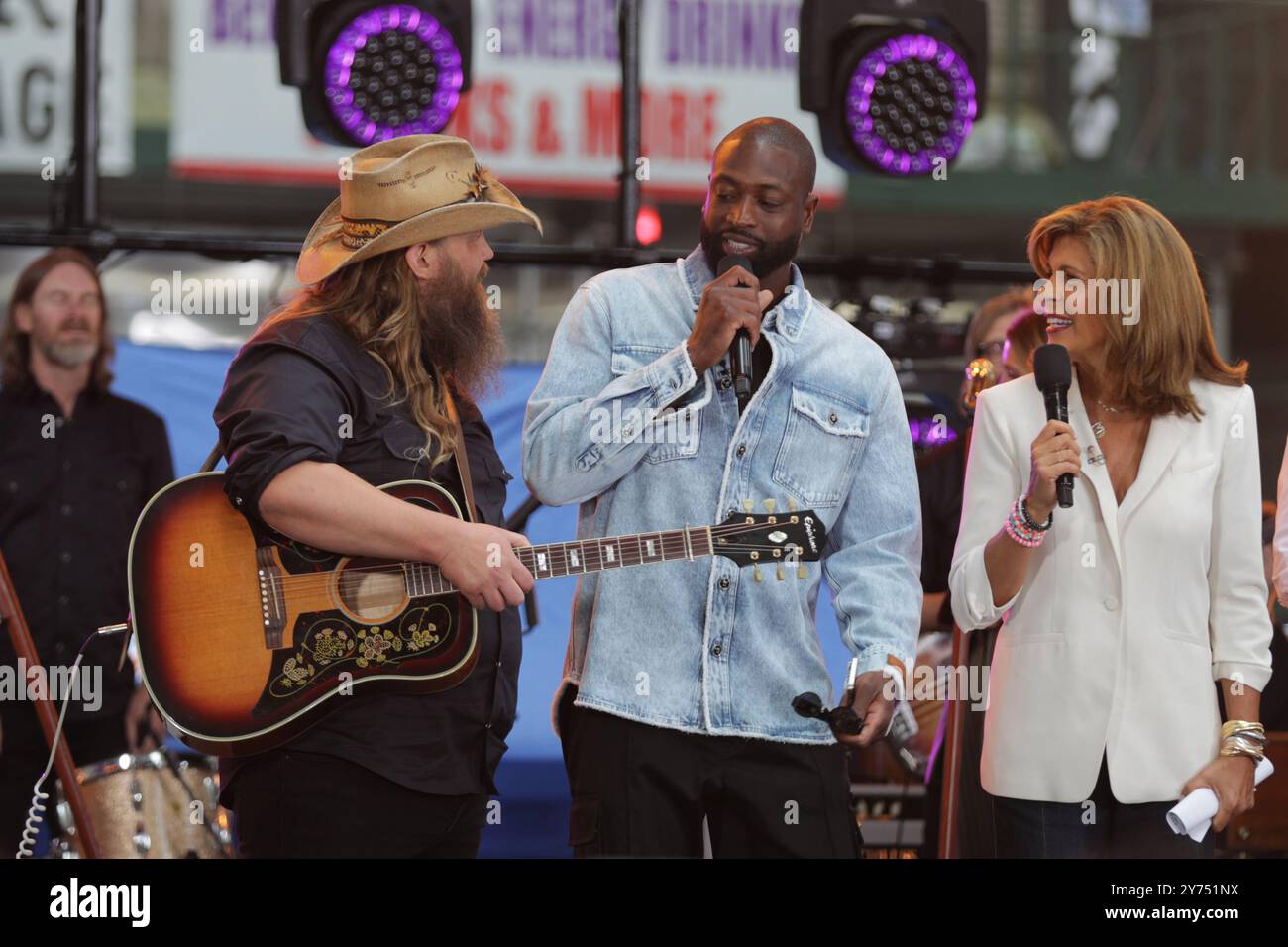 New York, NY - 27 septembre 2024 : Chris Stapleton, star de la musique ...