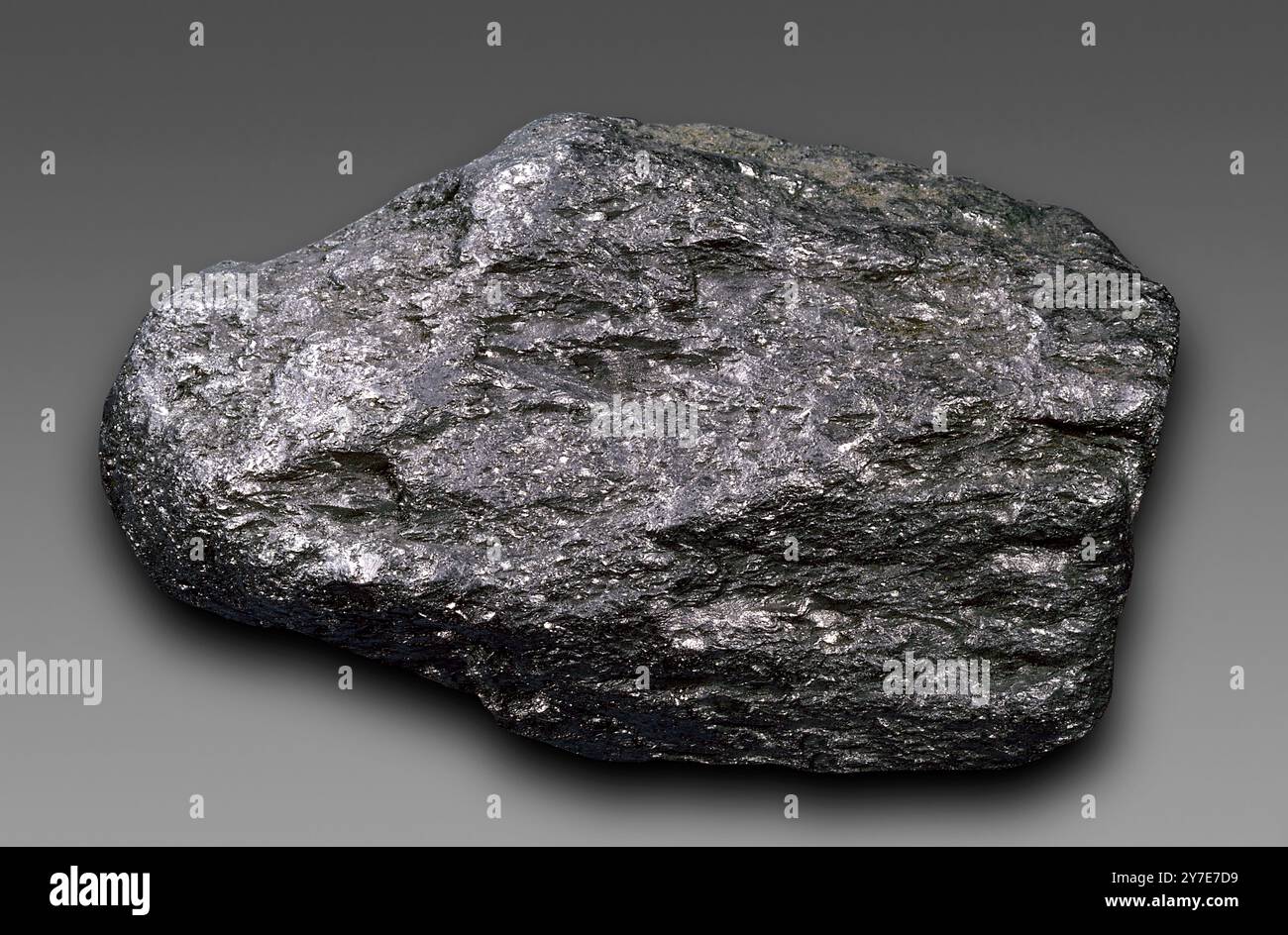 Graphite mineral sample Banque de photographies et d’images à haute ...