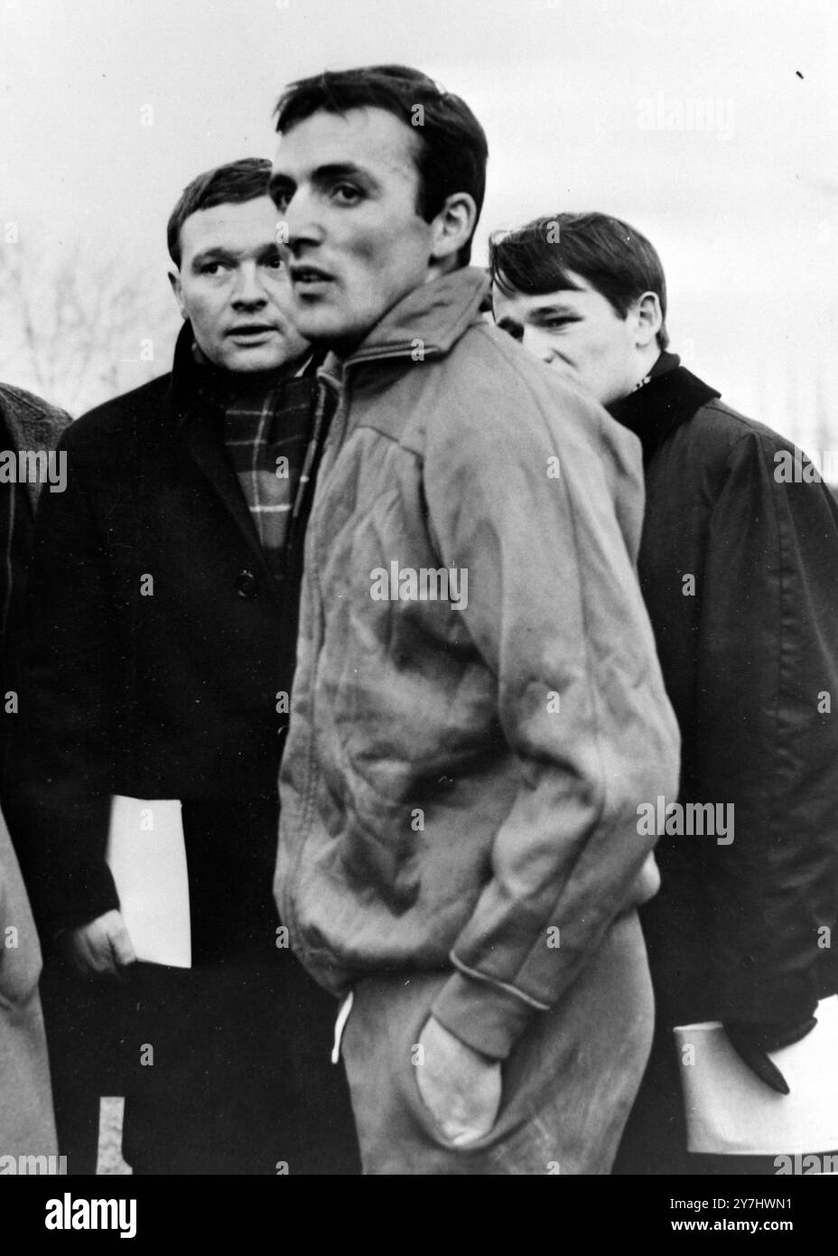 Joueur de rugby francais Banque d'images noir et blanc - Alamy