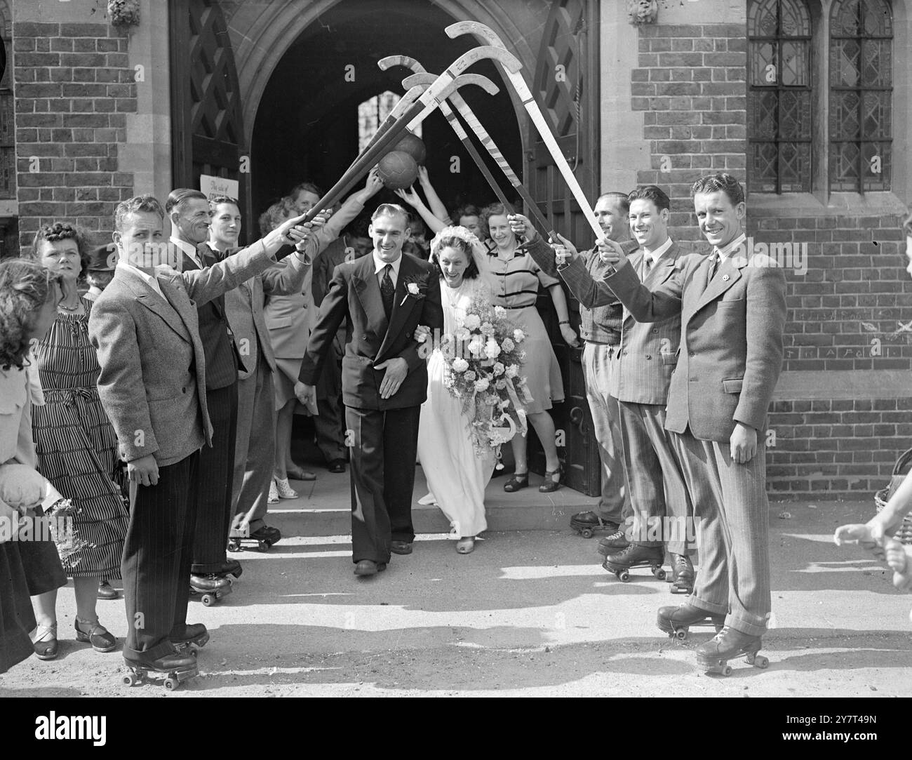25 juin 1949 Banque d'images noir et blanc - Alamy