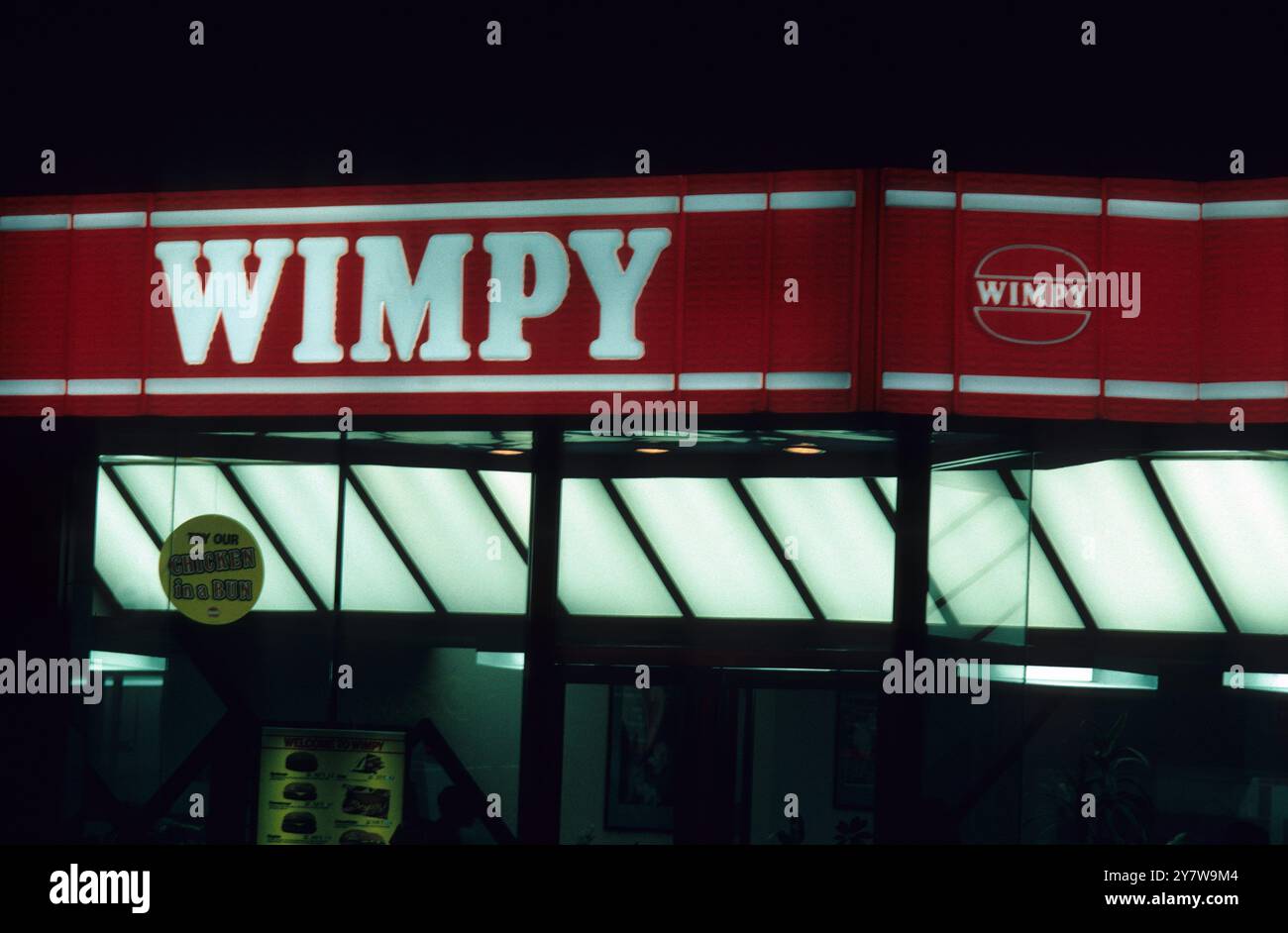 Wimpy fast food restaurant Banque de photographies et d’images à haute ...