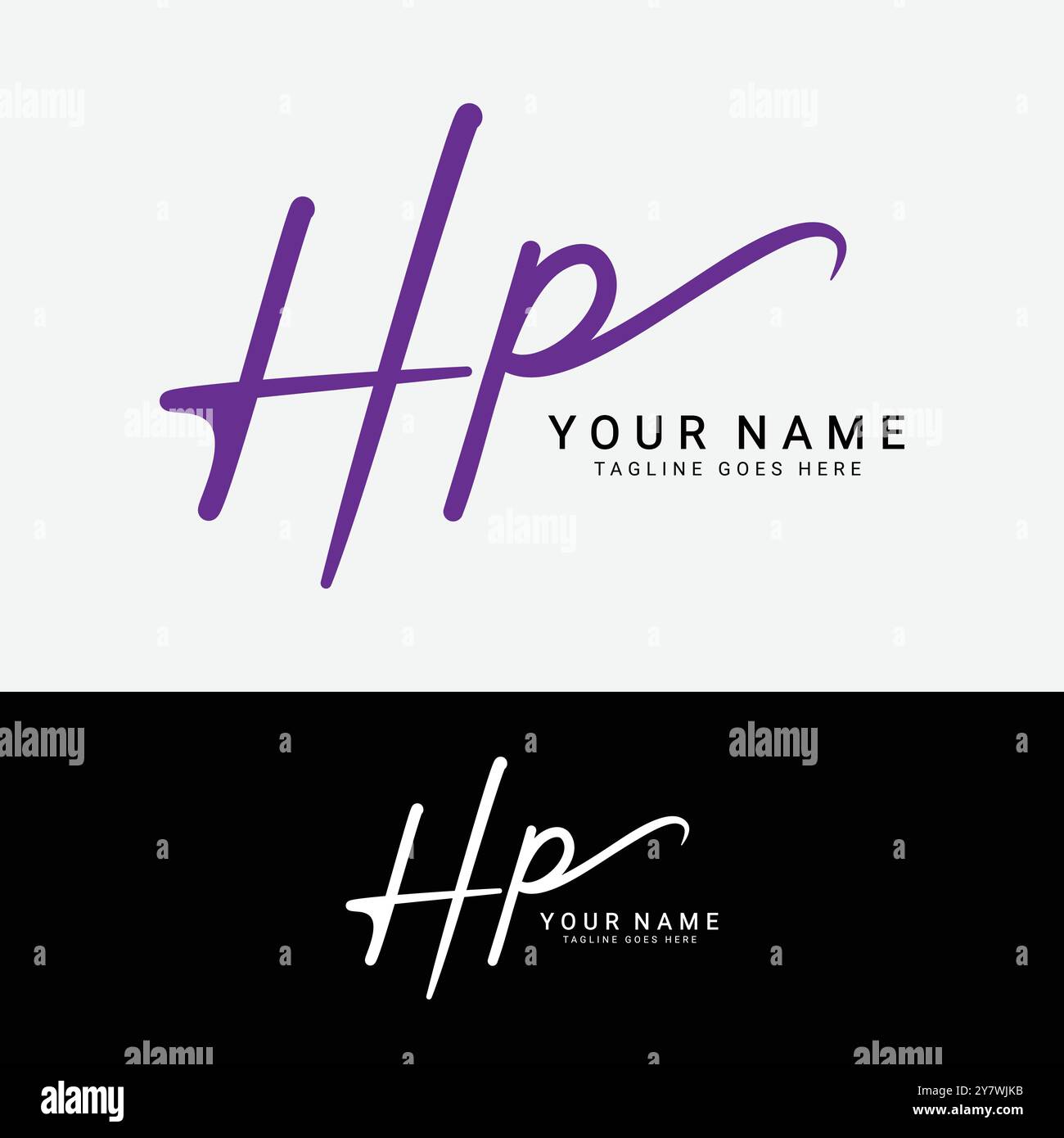 Alphabet hp Banque d'images vectorielles - Alamy