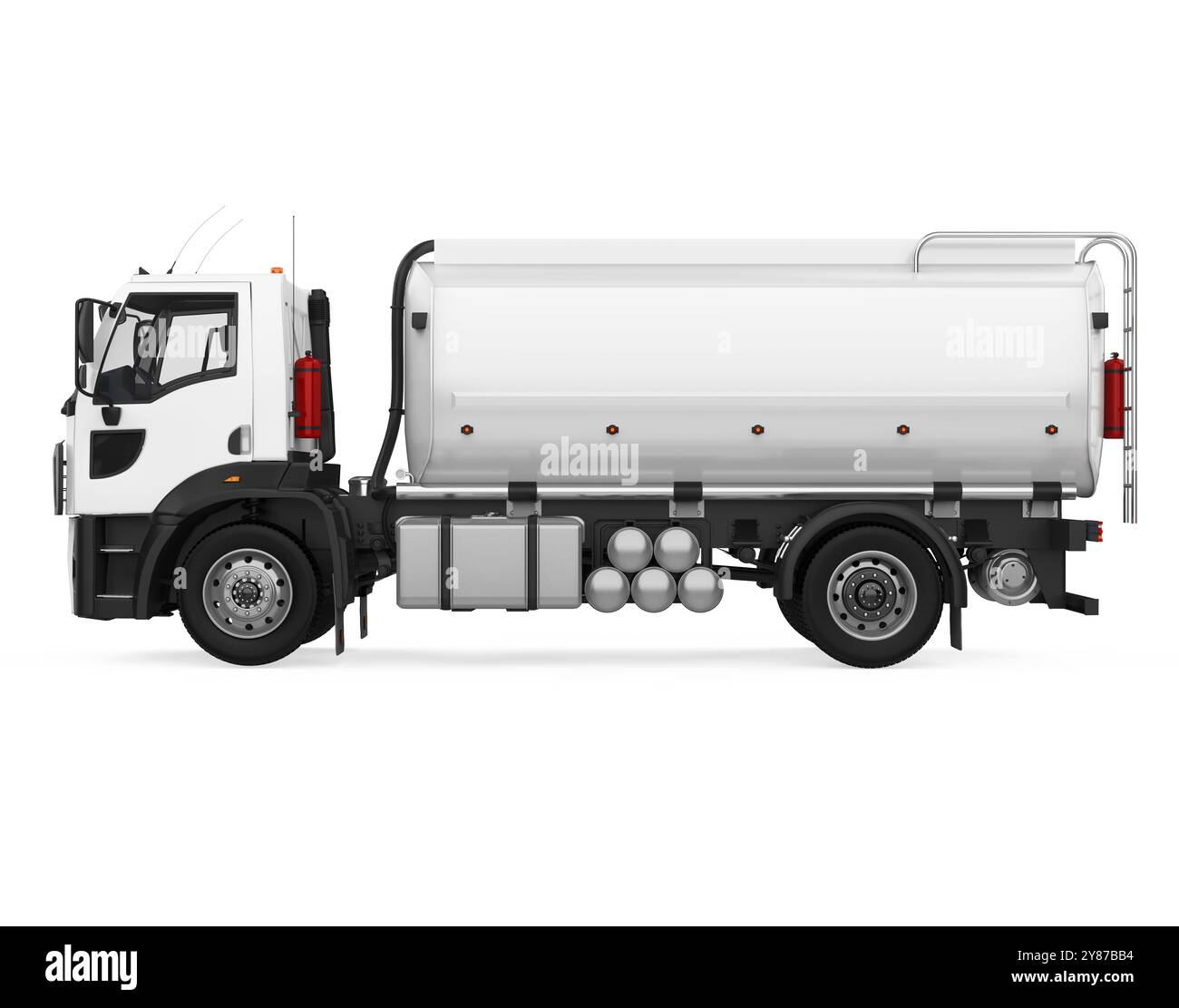 Camion de livraison de carburant Banque de photographies et d’images à ...