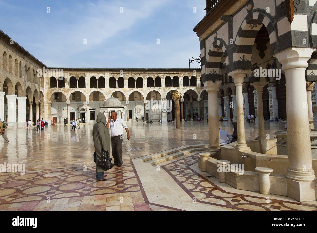 Grande mosquee de damas Banque de photographies et d’images à haute ...