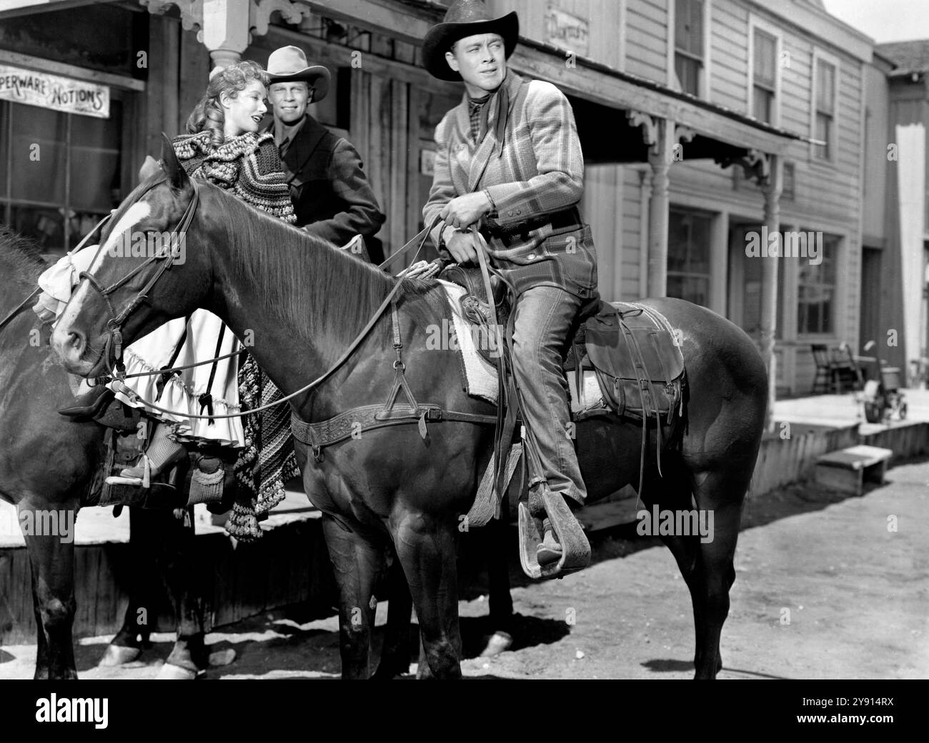 Peter graves western Banque d'images noir et blanc - Alamy