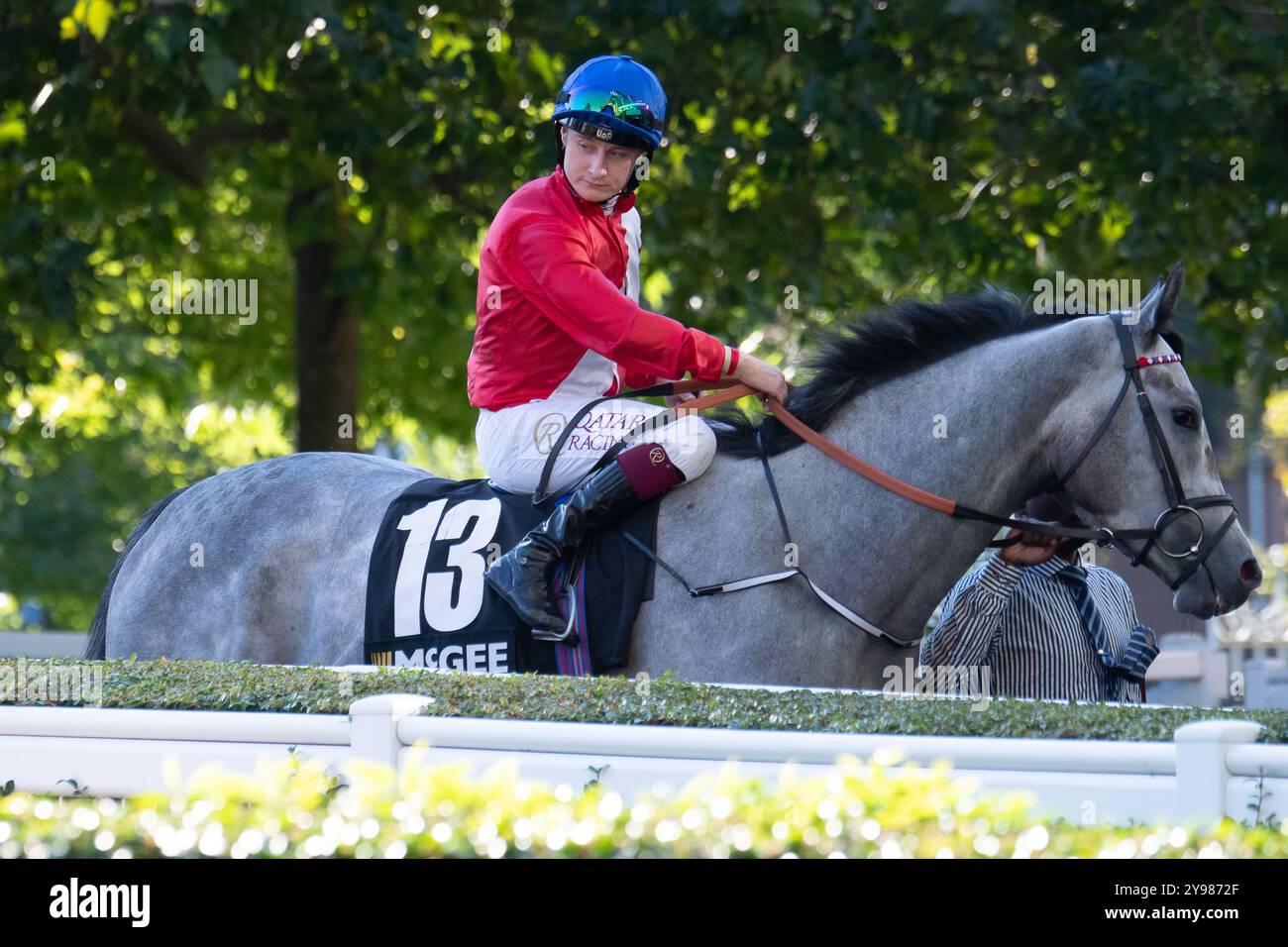 Ascot, Berkshire, Royaume-Uni. 5 octobre 2024. SUNFALL monté par le ...