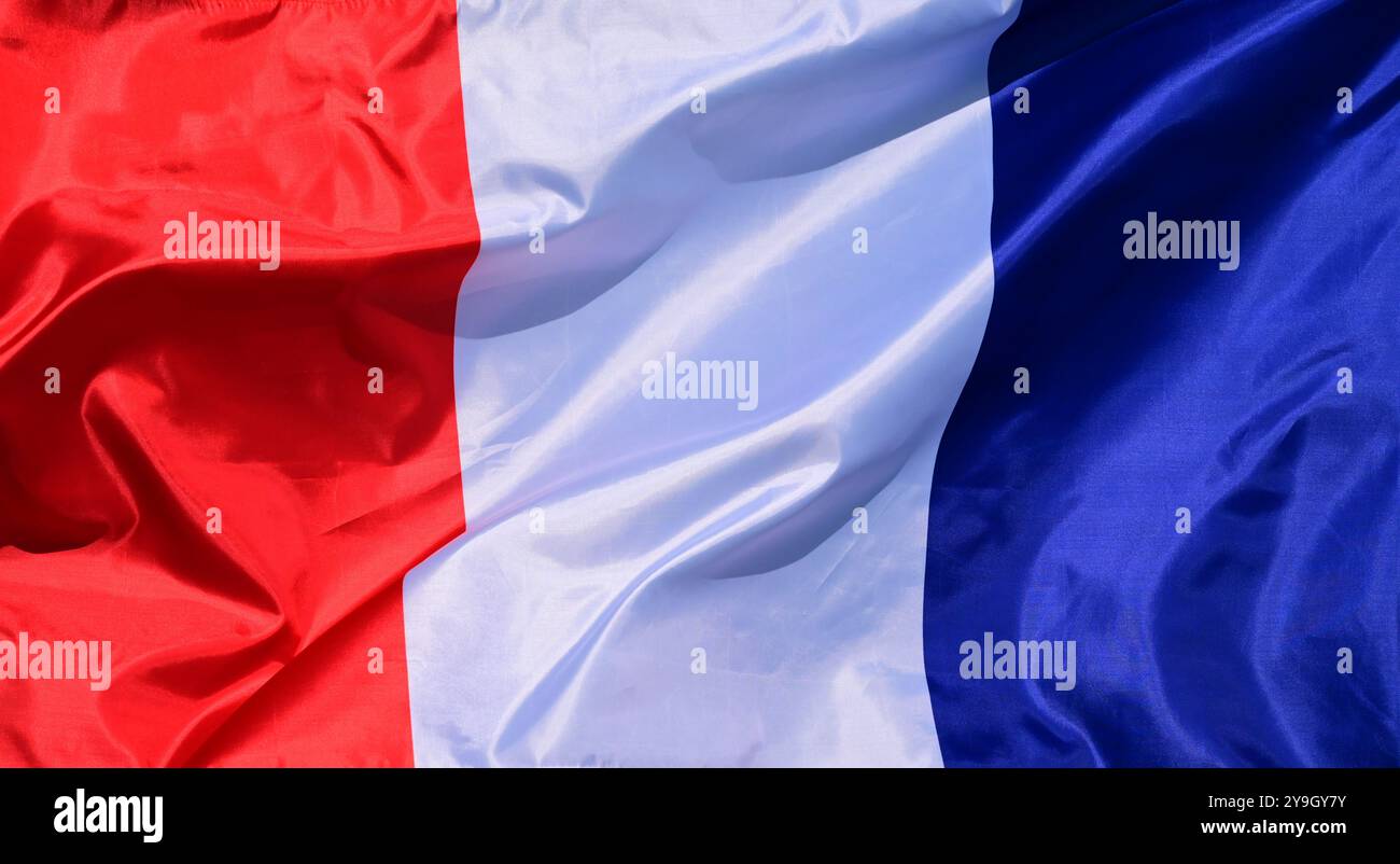 Le drapeau national de france Banque de photographies et d’images à ...