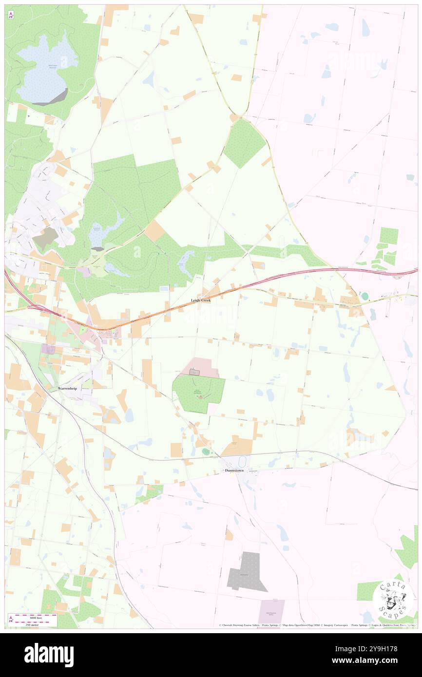 Leigh Creek, Moorabool, au, Australie, Victoria, s 37 33' 40'', N 143 ...