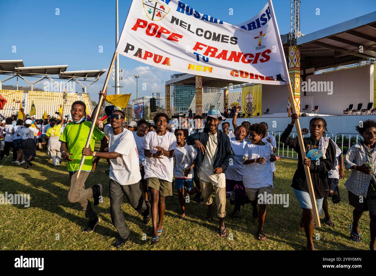 Papouasie-Nouvelle-Guinée, région du golfe de Papouasie, District de la ...
