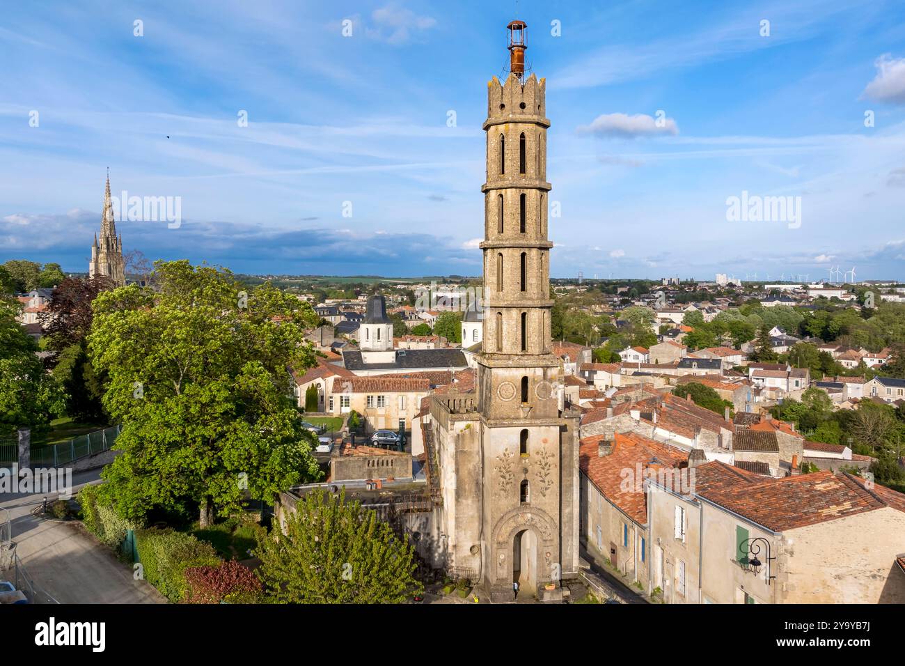 France, Vendée, Fontenay le Comte, la Tour Rivalland, résidence ...