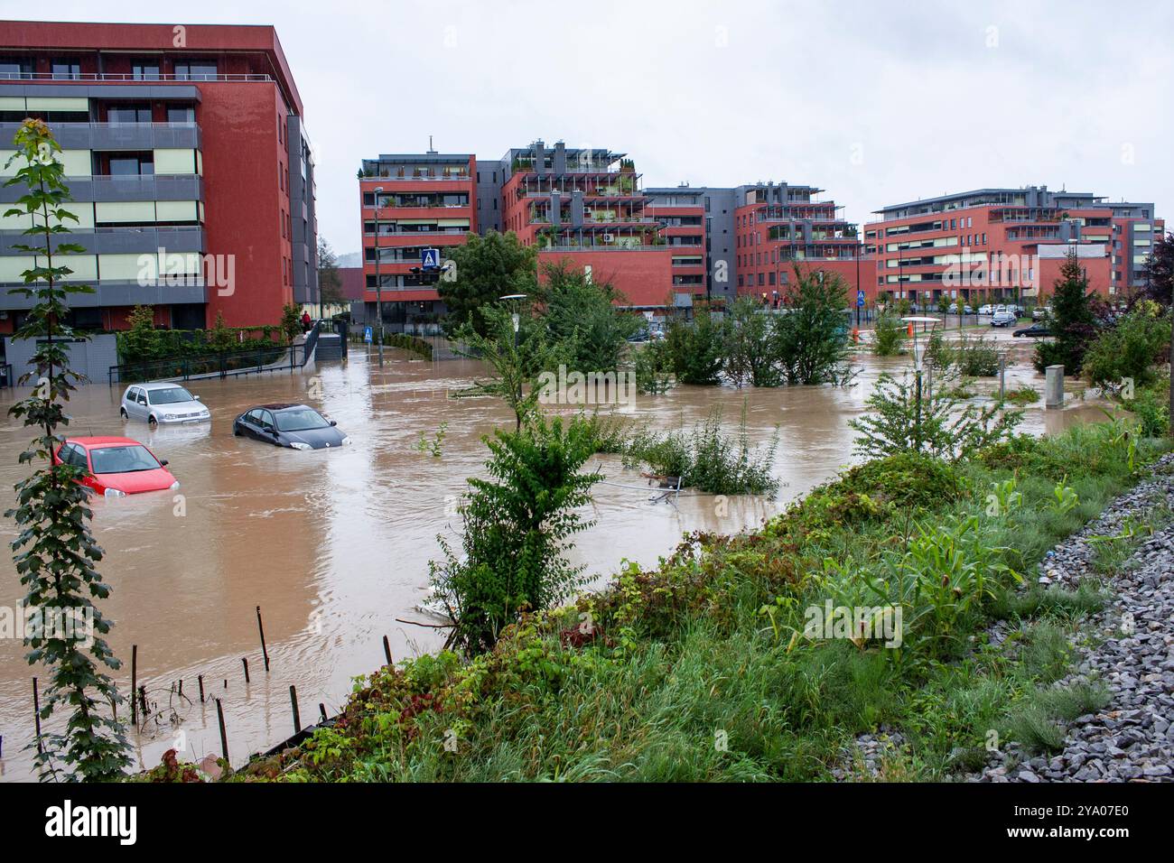 Inondations de banlieue Banque de photographies et d’images à haute résolution - Alamy