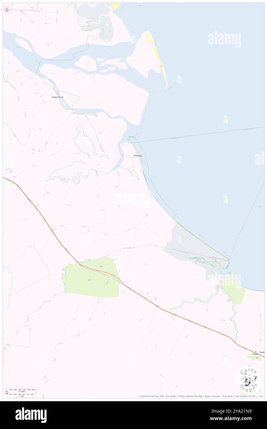 Wunjunga, Burdekin, au, Australie, Queensland, s 19 48' 5'', N 147 32 ...