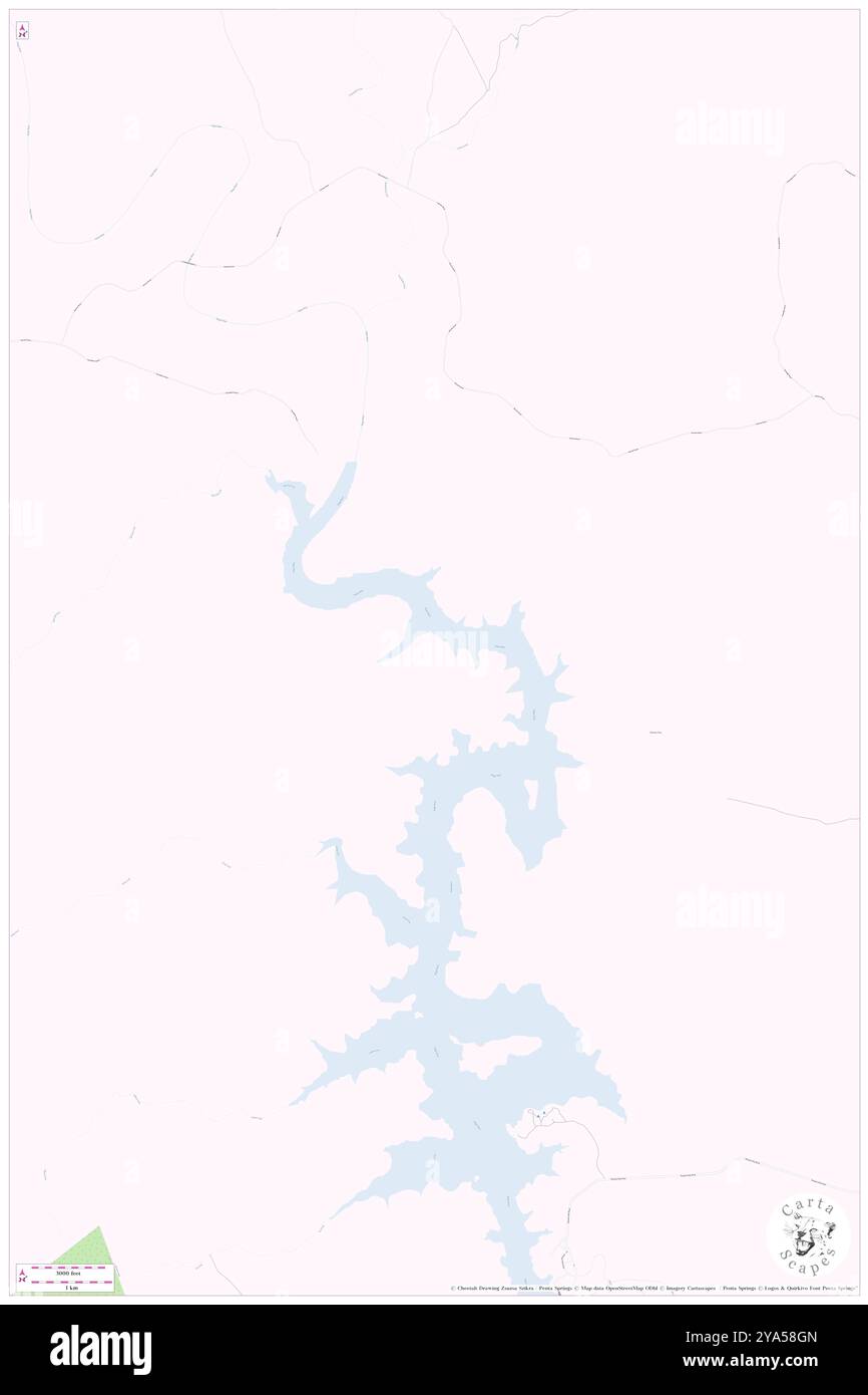Barrage de Wuruma, North Burnett, au, Australie, Queensland, s 25 7' 53 ...
