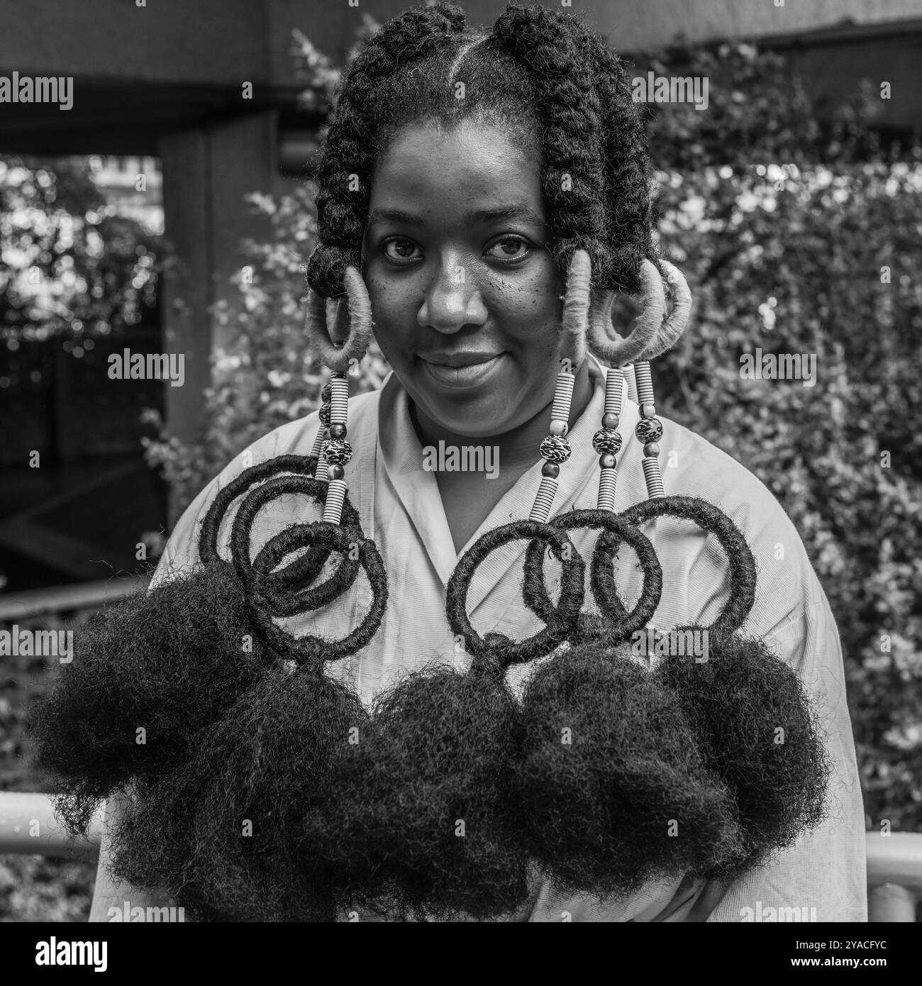 Belles femmes africaines Banque d'images noir et blanc - Alamy