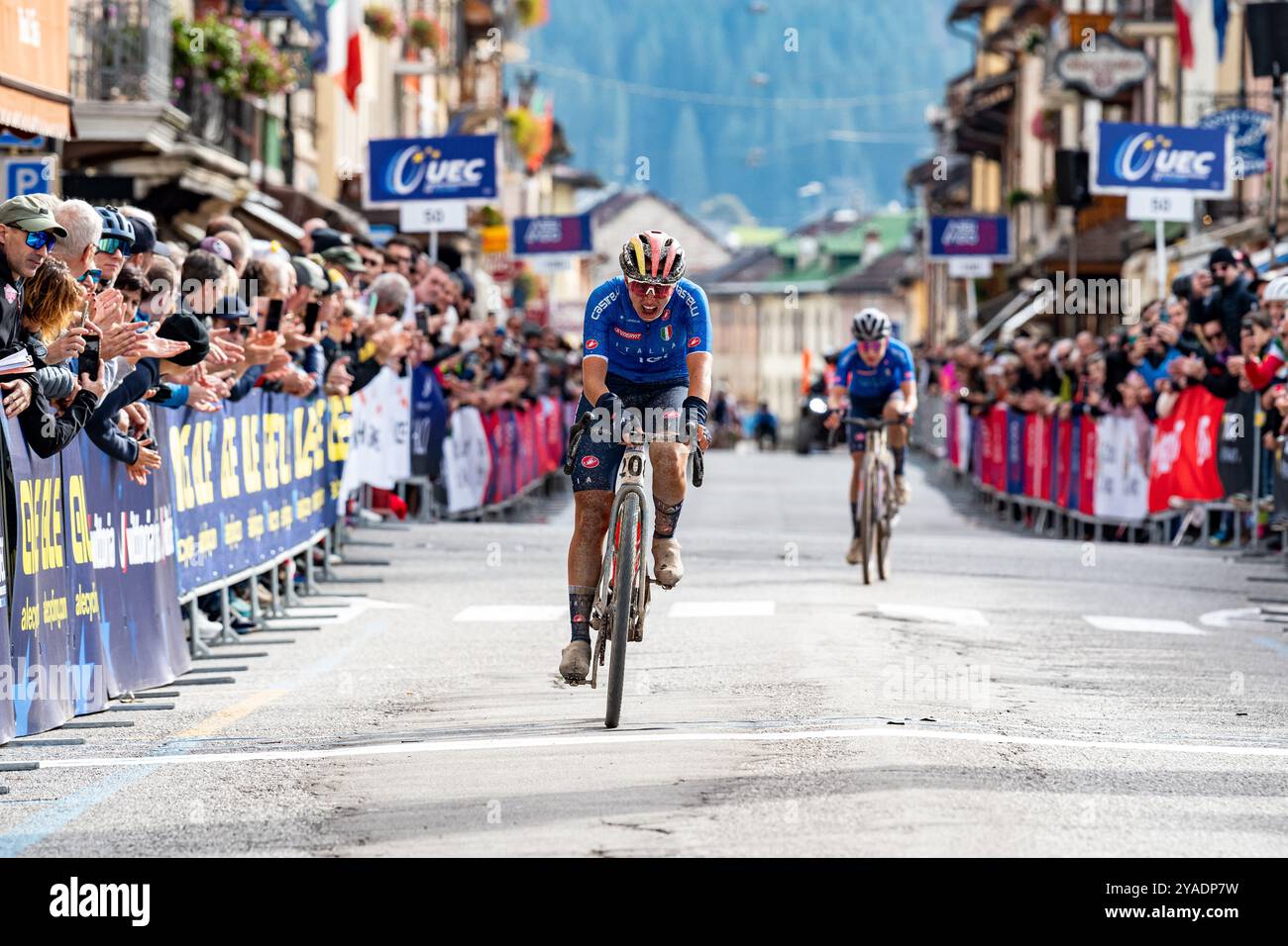 Asiago, Italie, 13 octobre 2024 ; UEC European Gravel Championship 2024 ...