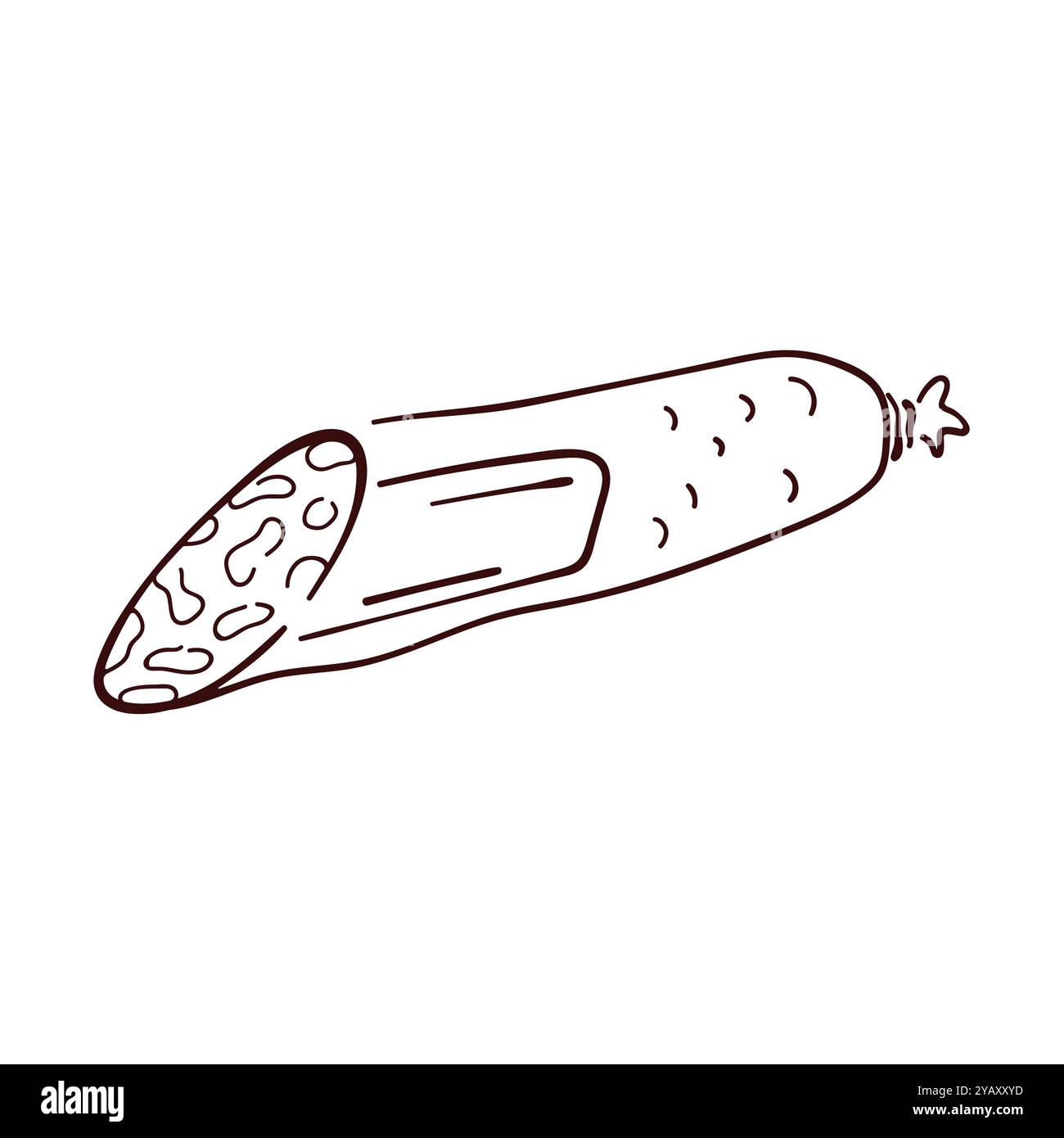 Demi boeuf Banque d'images vectorielles - Alamy