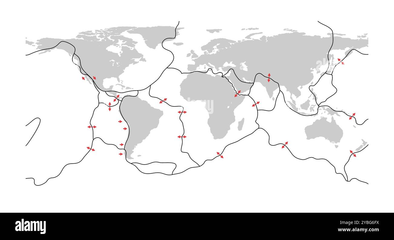 Tectonique des plaques Banque de photographies et d’images à haute ...