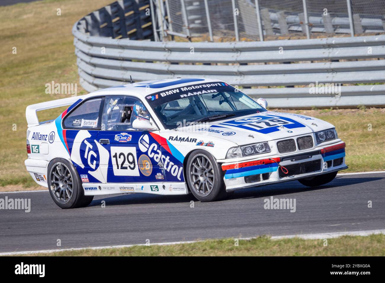 Tommy Grout dans sa BMW E46 M3 lors de la course Uncle Luke's ...