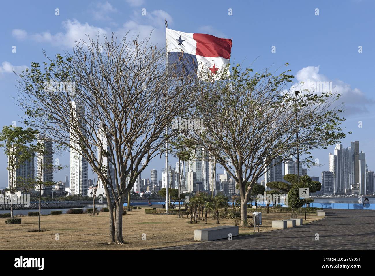 Horizon de la ville de panama, la capitale de la république de panama ...