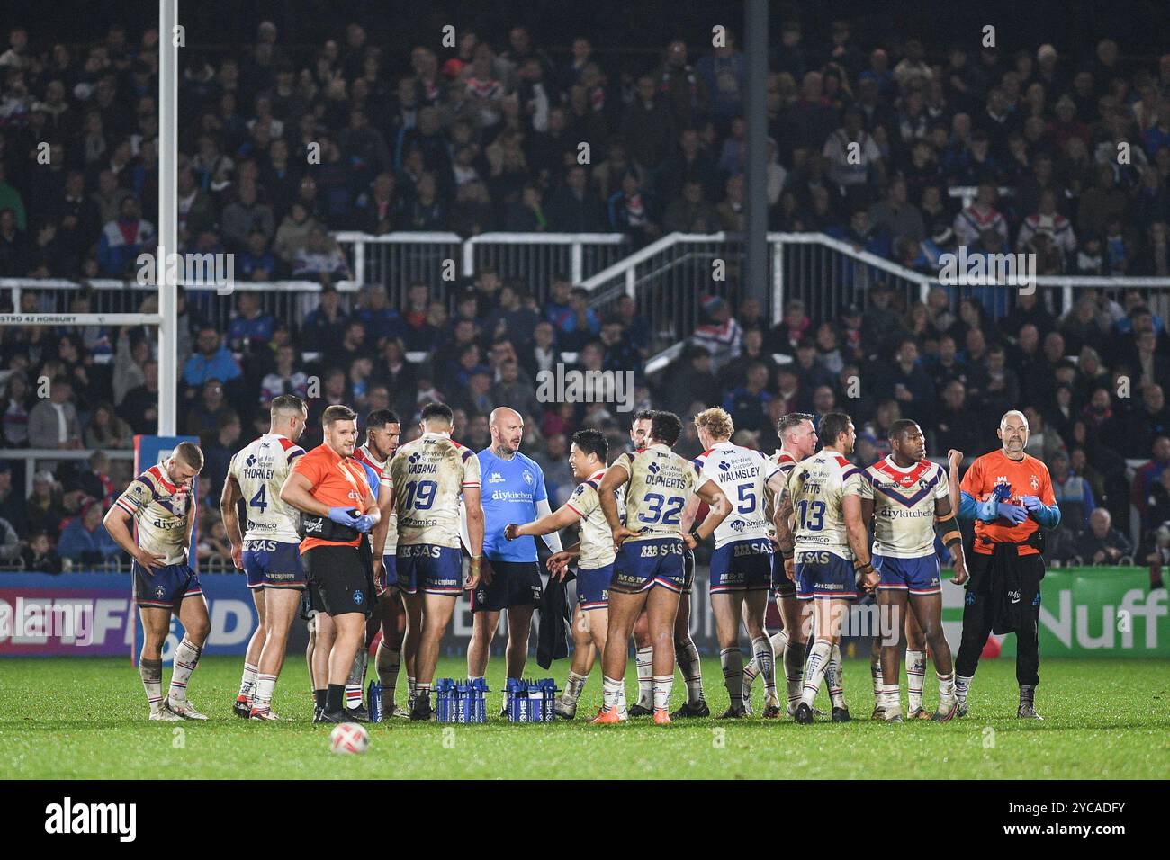 Wakefield, Angleterre - 19 octobre 2024 - conférence de l'équipe de ...