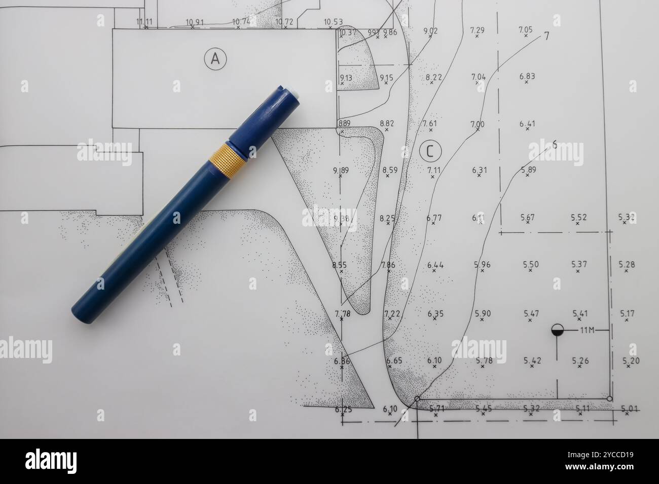 Dessin topographique Banque de photographies et d’images à haute ...