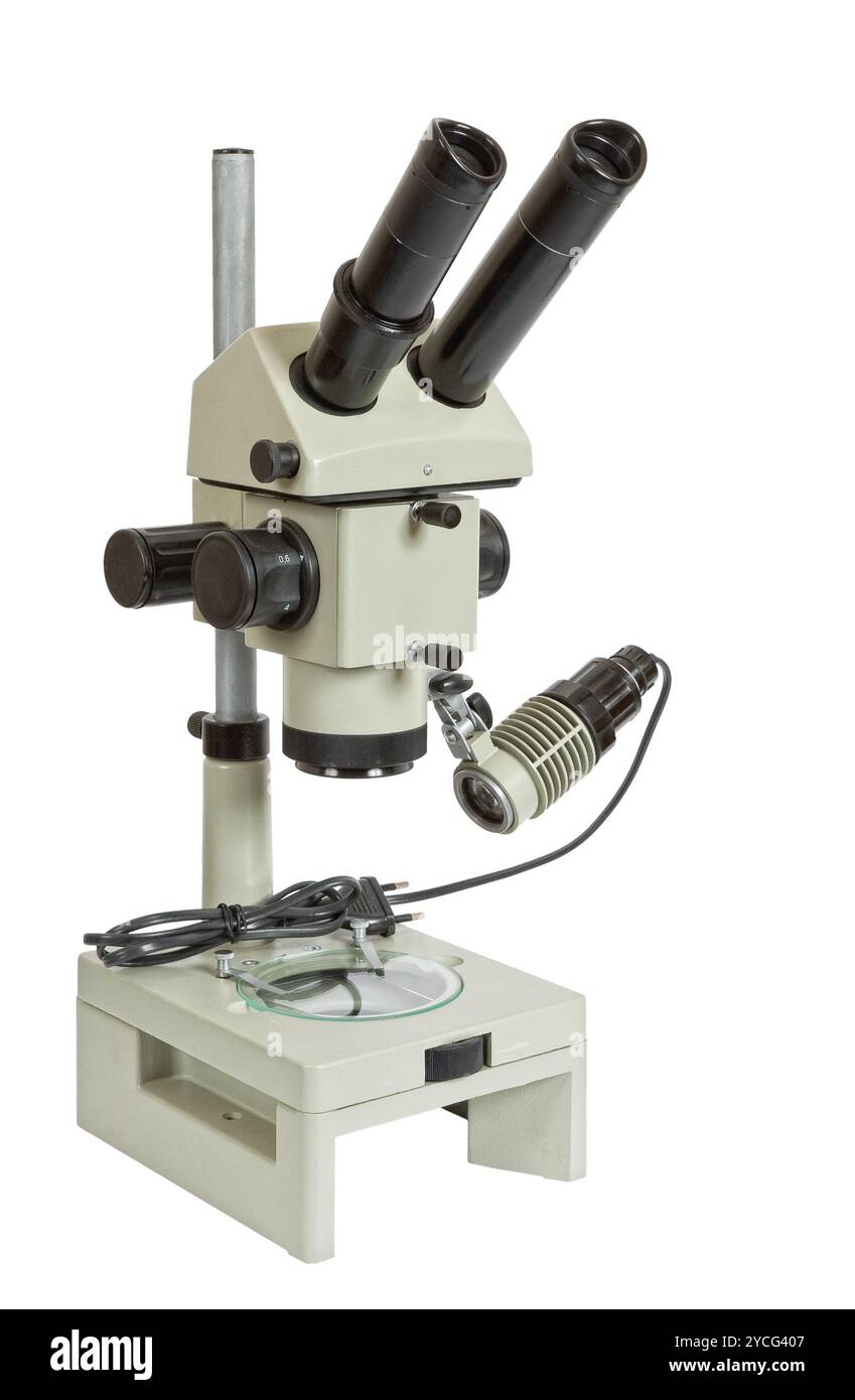 Microscope optique cellule Banque d'images détourées - Alamy