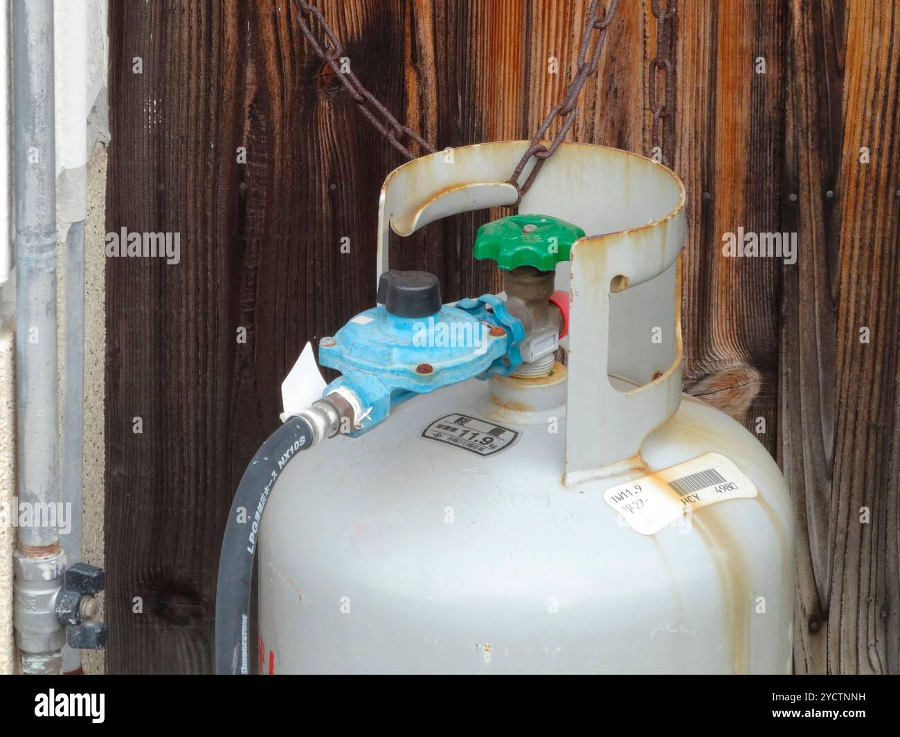 Bouteilles de gaz propane Banque de photographies et d’images à haute ...