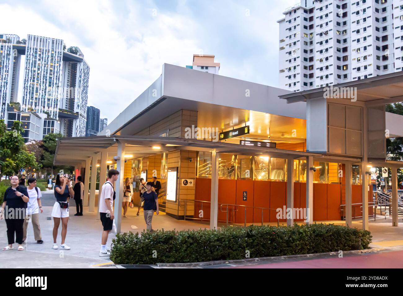 Station de métro Maxwell MRT, station de métro Mass Rapid transit sur ...